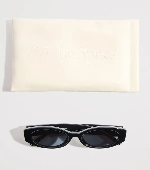 Le Specs Belladonna Slim Oval Sunglasses