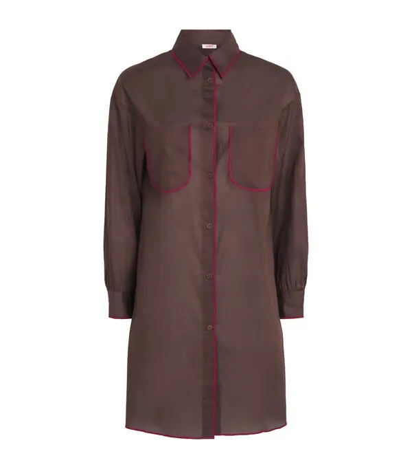 ERES Cotton Phare Shirt - Brown