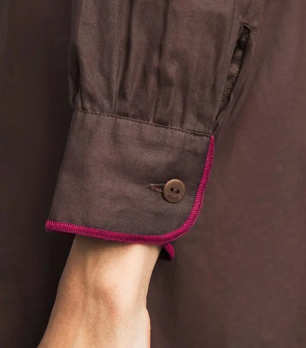 ERES Cotton Phare Shirt - Brown