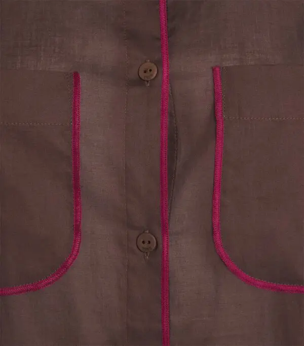 ERES Cotton Phare Shirt - Brown