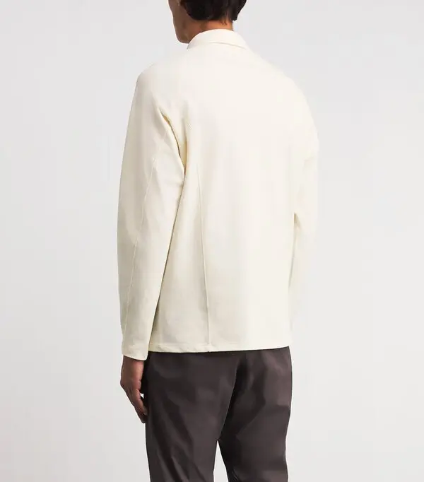 ALBA Cotton Jersey Long-sleeve Polo Shirt