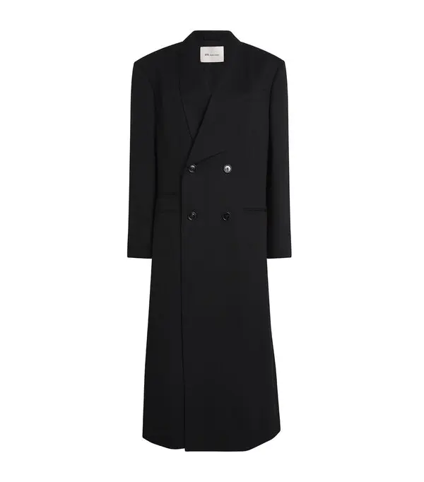 AMI Paris Wool Double-breasted Coat