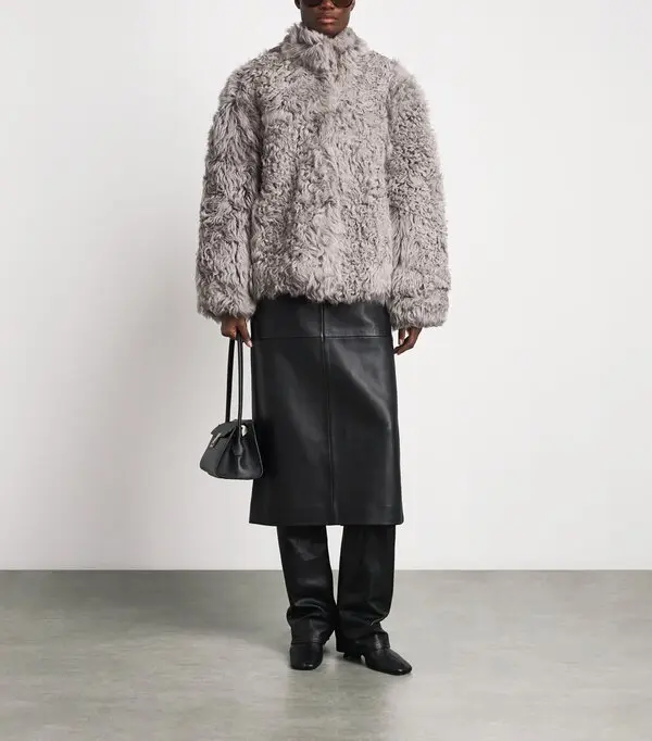 Source Unknown Shearling Lyn Coat