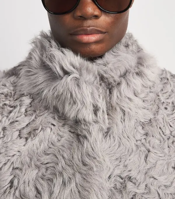 Source Unknown Shearling Lyn Coat