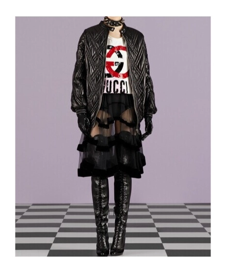 Gucci Logo Printed Sleeveless Top