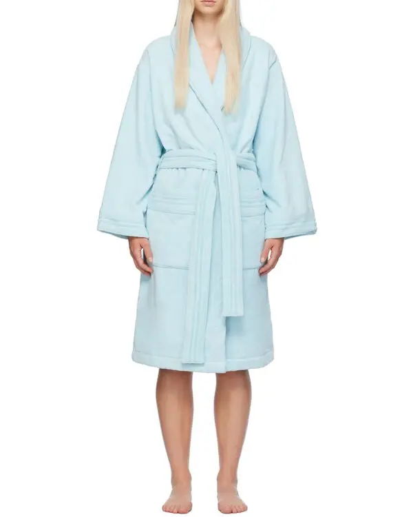 Versace Tied Waist Oversized Bathrobe