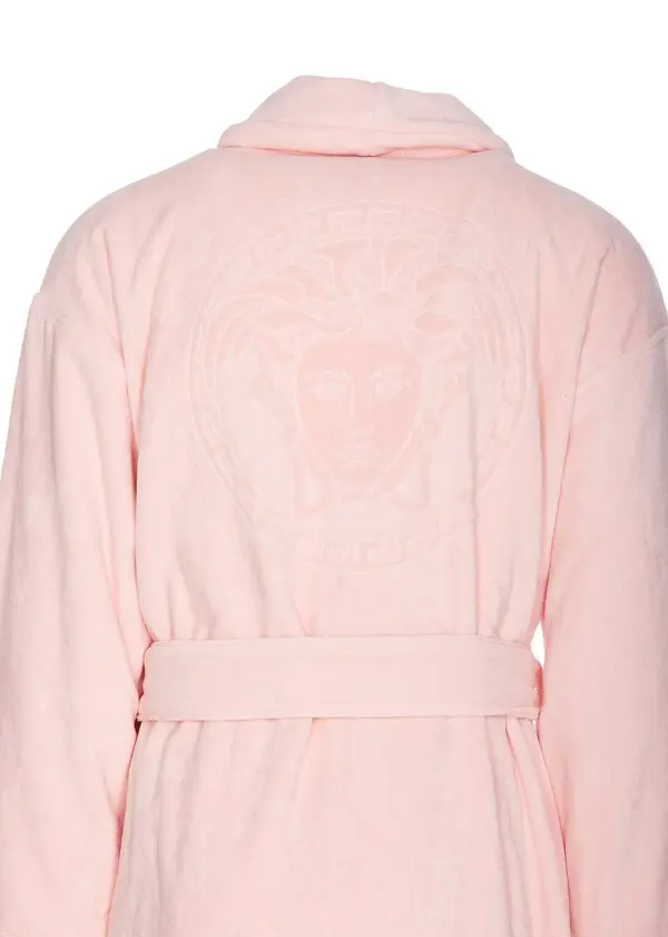 Versace Tied Waist Oversized Bathrobe