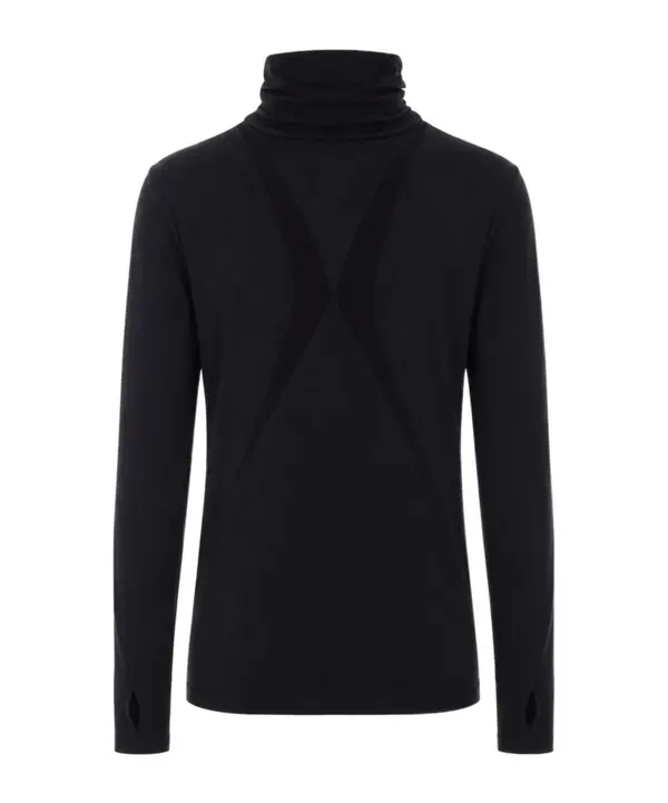 THOM KROM Funnel Neck Hooded Sweater