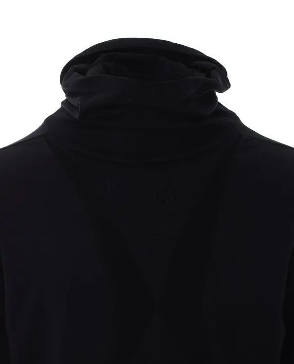 THOM KROM Funnel Neck Hooded Sweater