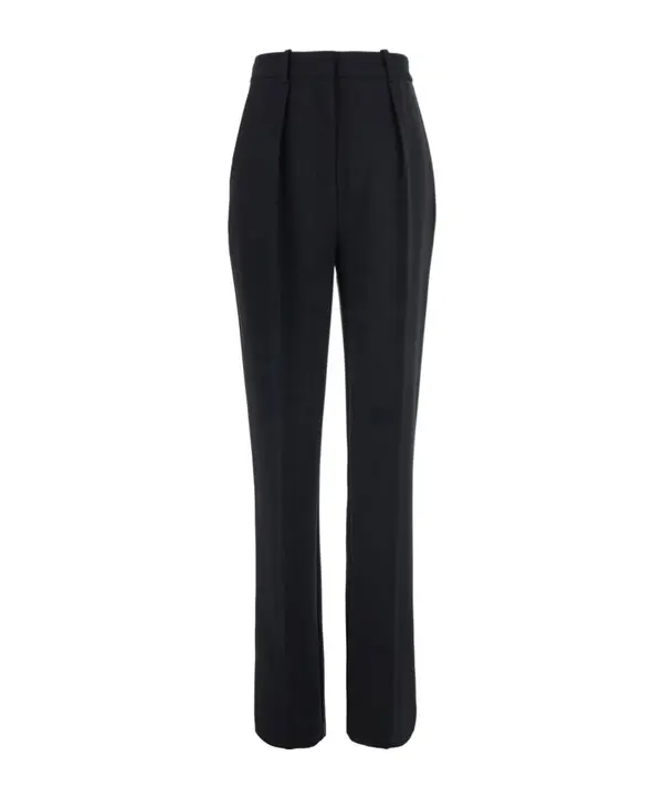 Elisabetta Franchi Pleated Straight-leg Pants