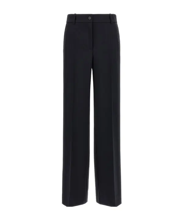 P.a.r.o.s.h High-waisted Straight-leg Casual Trousers