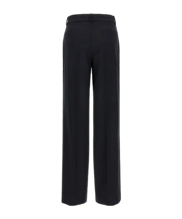 P.a.r.o.s.h High-waisted Straight-leg Casual Trousers