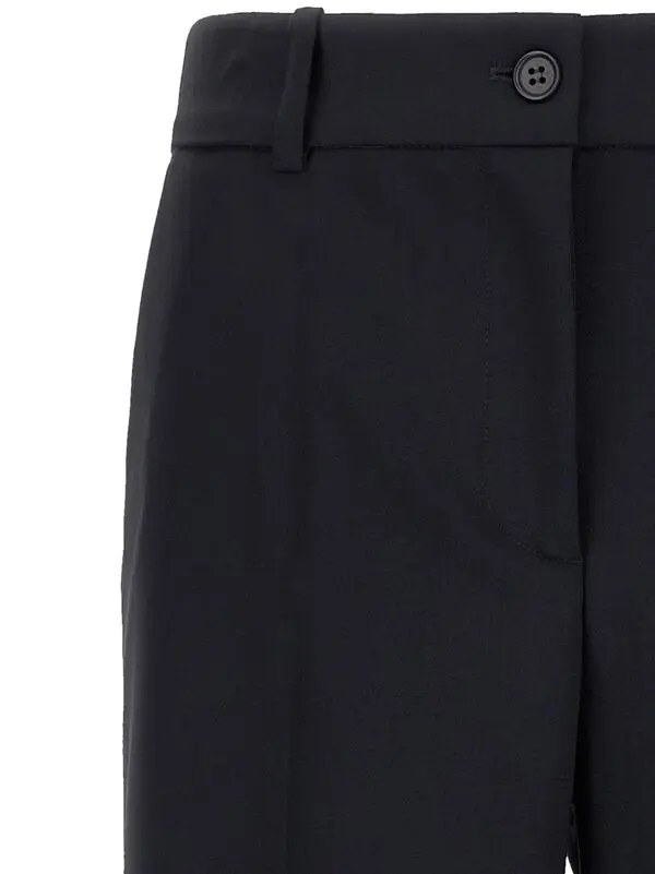 P.a.r.o.s.h High-waisted Straight-leg Casual Trousers
