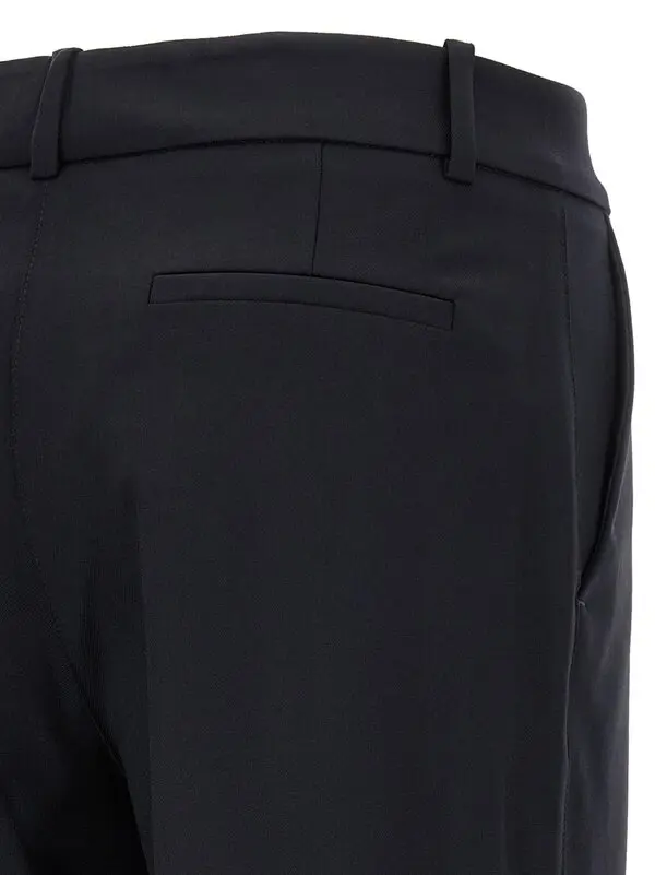 P.a.r.o.s.h High-waisted Straight-leg Casual Trousers