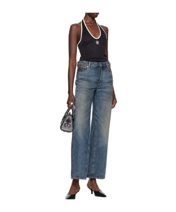 Amiri Ma Open-back Top