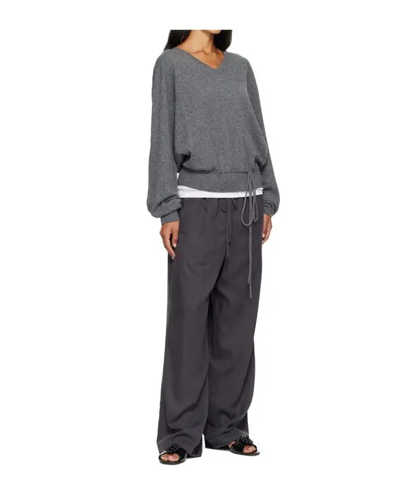 LE17SEPTEMBRE Cashmere V-neck Sweater
