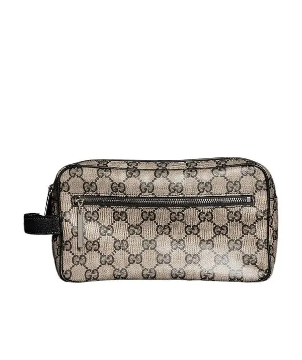 Gucci Essence Classic Small Toiletry Case - Beige/black