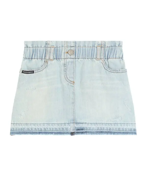 Dolce & Gabbana Denim Skirt - Multicolor