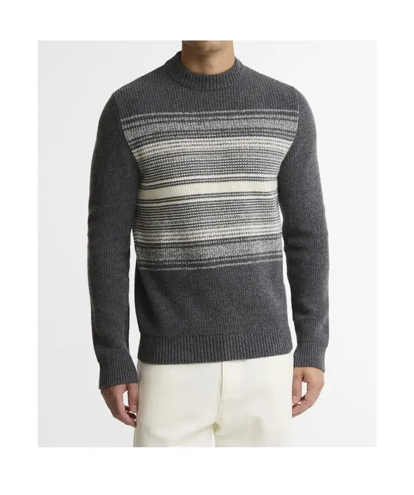 Barbour Stripe Mock Neck Knit Sweater