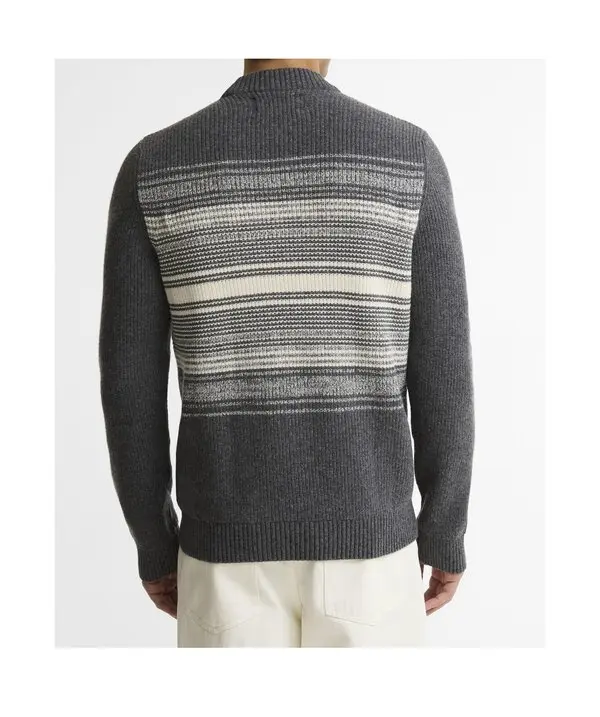 Barbour Stripe Mock Neck Knit Sweater