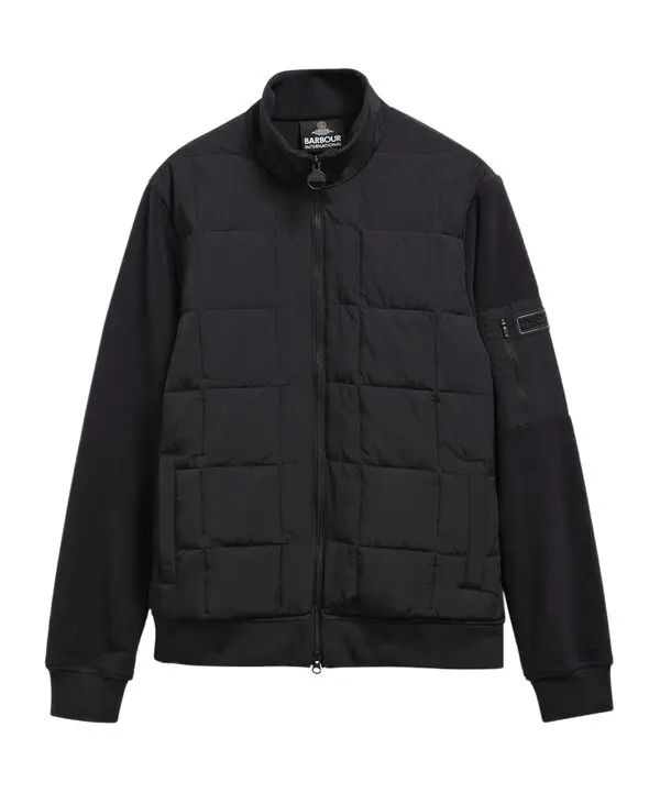 Barbour Quilted Fleece Sleeve Jacket