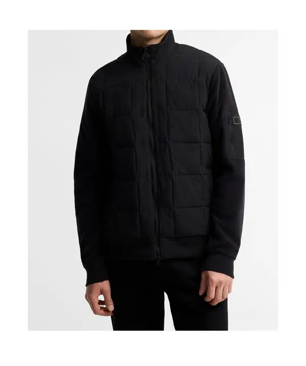 Barbour Quilted Fleece Sleeve Jacket