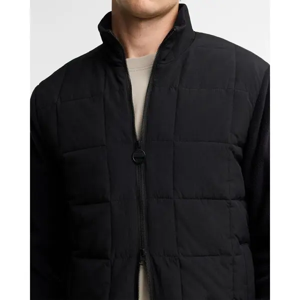 Barbour Quilted Fleece Sleeve Jacket