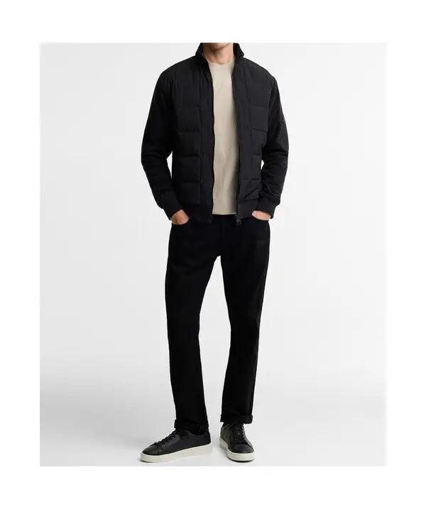 Barbour Quilted Fleece Sleeve Jacket