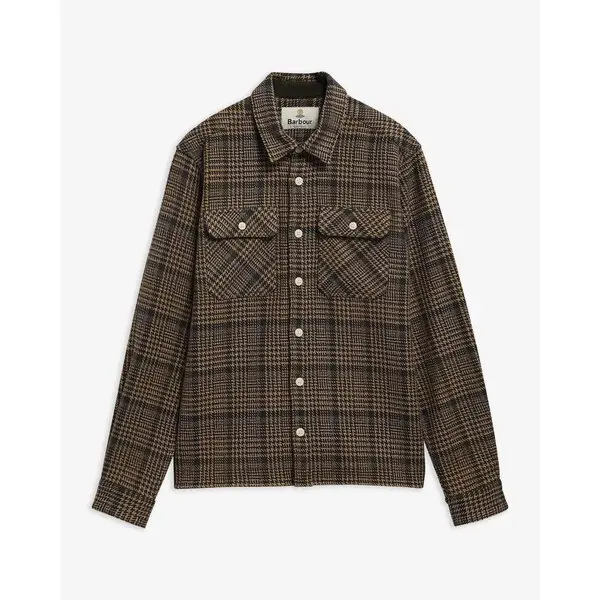 Barbour Houndstooth Check Overshirt