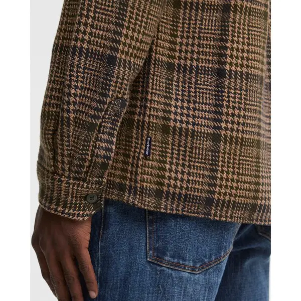 Barbour Houndstooth Check Overshirt