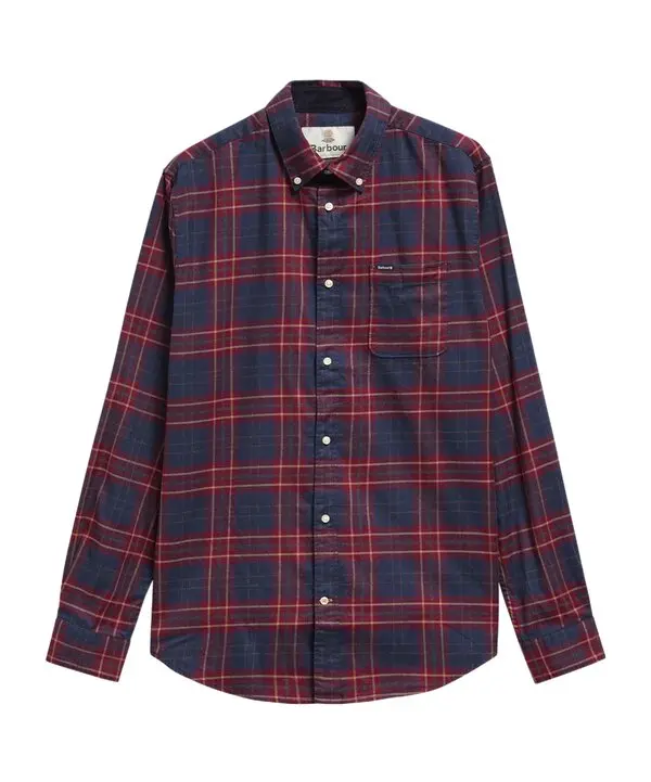 Barbour Tartan Check Button-down Long Sleeve Shirt
