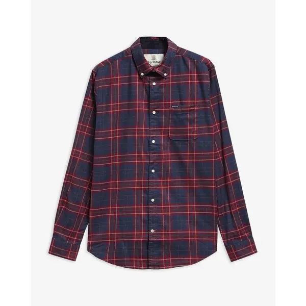 Barbour Tartan Check Button-down Long Sleeve Shirt