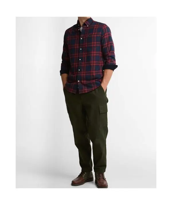 Barbour Tartan Check Button-down Long Sleeve Shirt