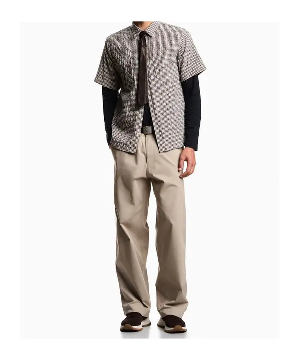 Emporio Armani Checked Short-sleeve Shirt
