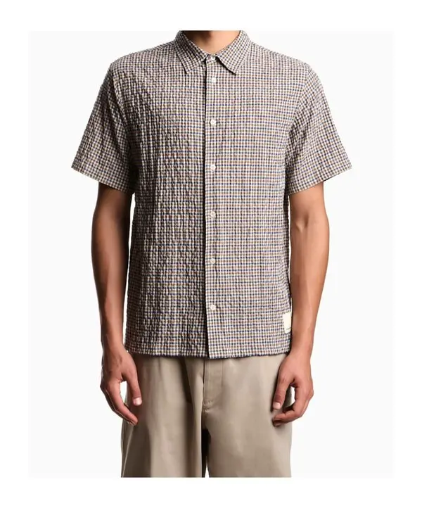 Emporio Armani Checked Short-sleeve Shirt