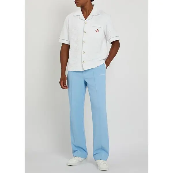 Casablanca Casa Round Pique Track Pants