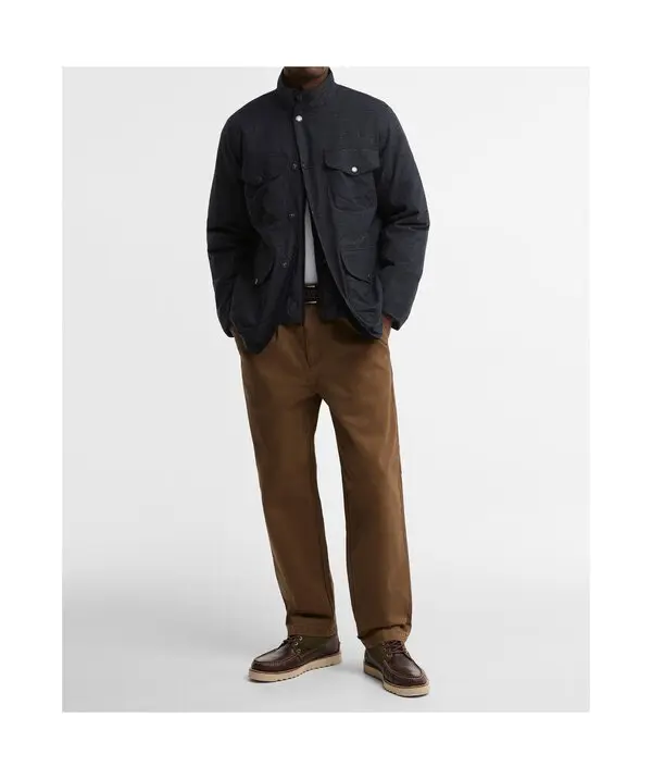 Barbour Stand Collar Multi-pocket Field Jacket