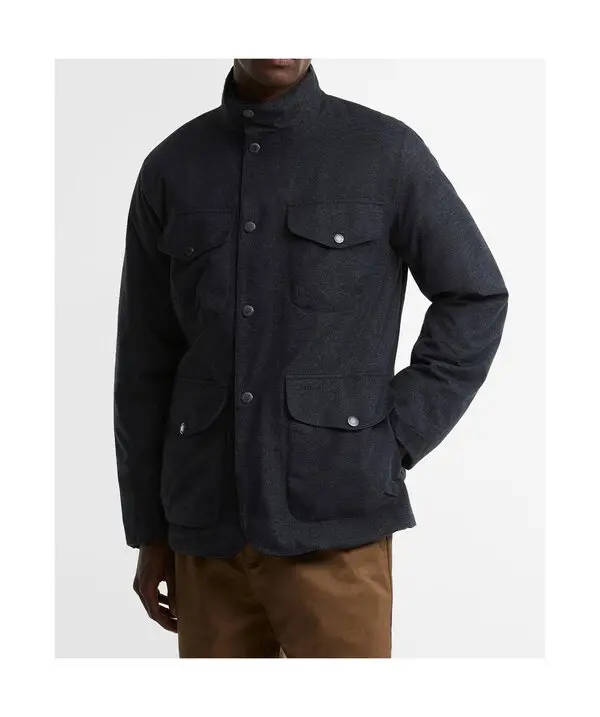 Barbour Stand Collar Multi-pocket Field Jacket