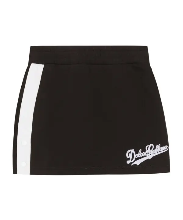 Dolce & Gabbana Fleece Skirt With Print