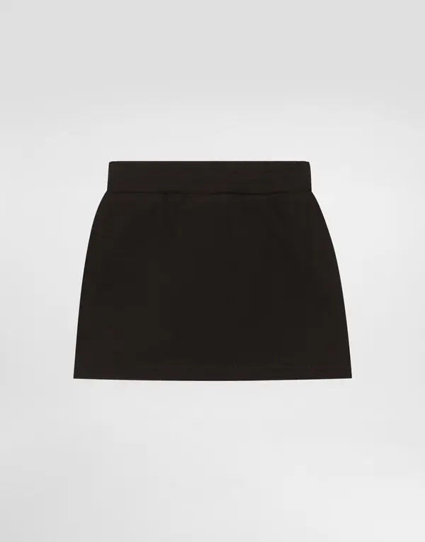 Dolce & Gabbana Fleece Skirt With Print
