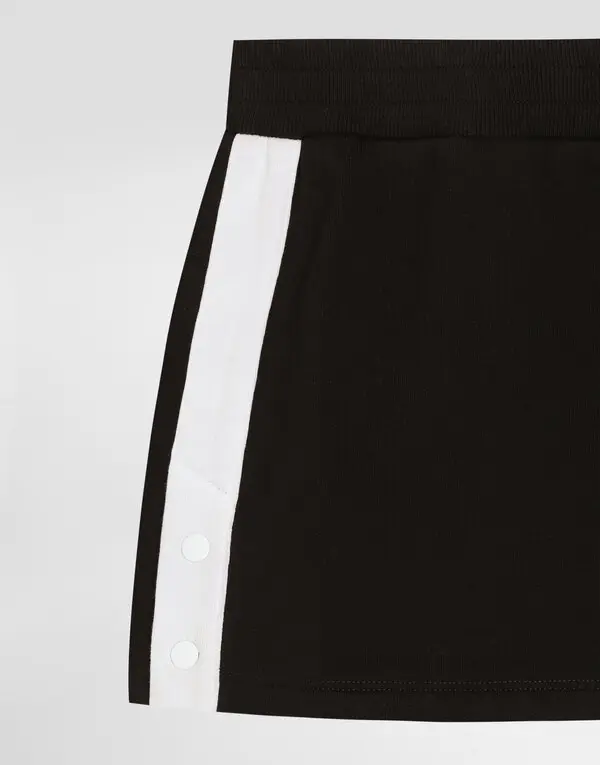Dolce & Gabbana Fleece Skirt With Print