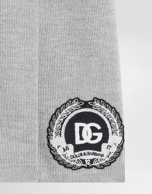 Dolce & Gabbana Pleated Logo-detail Skirt