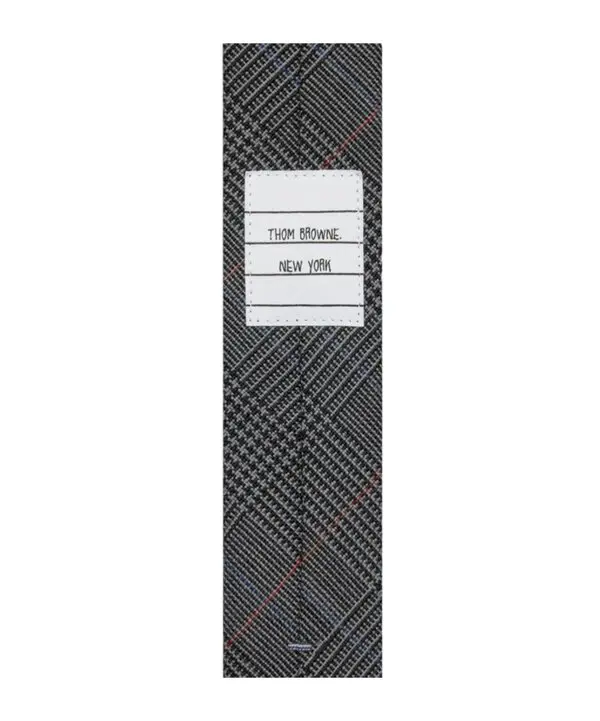 Thom Browne Prince Of Wales Check Tie - No