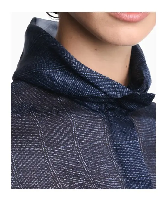 Emporio Armani Printed Satin Shirt Signature Capsule