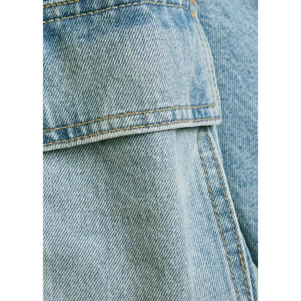 NILI LOTAN Long-sleeve Denim Jacket