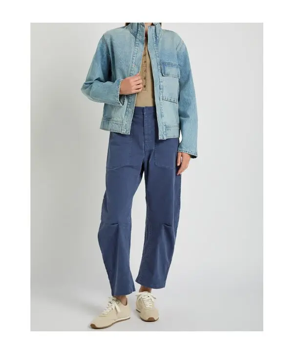NILI LOTAN Long-sleeve Denim Jacket