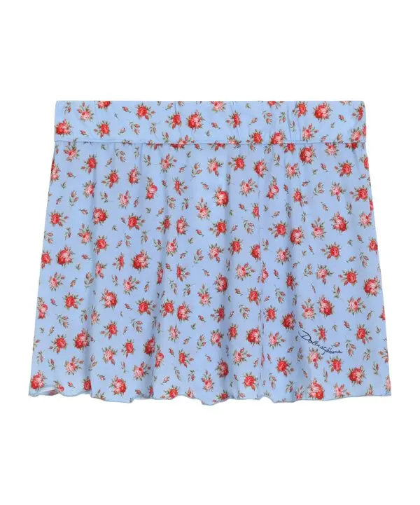 Dolce & Gabbana Floral-print Mini Skirt - Multicolour