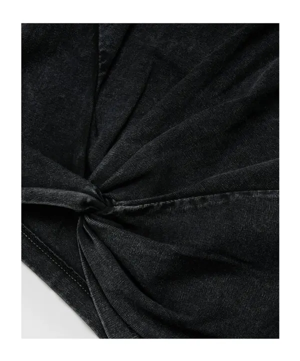 DIESEL® Rhinestone-embellished Twist-detail T-shirt