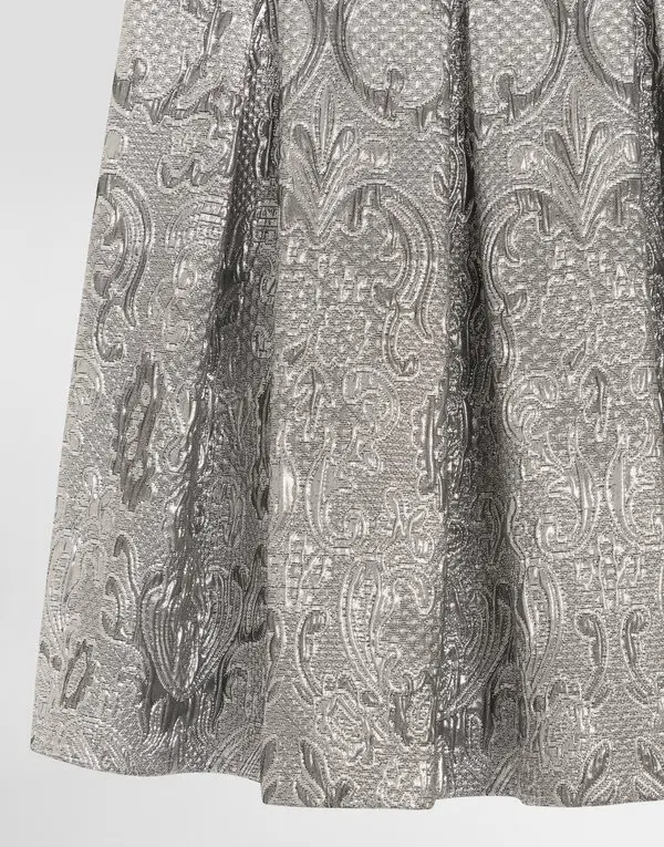 Dolce & Gabbana Jacquard Sleeveless Dress