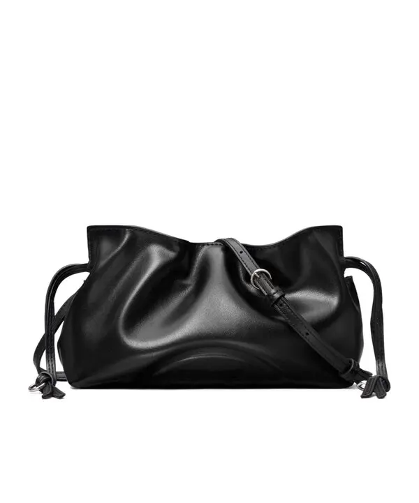 Tory Burch Ella Recycled Drawstring Pouch - Black